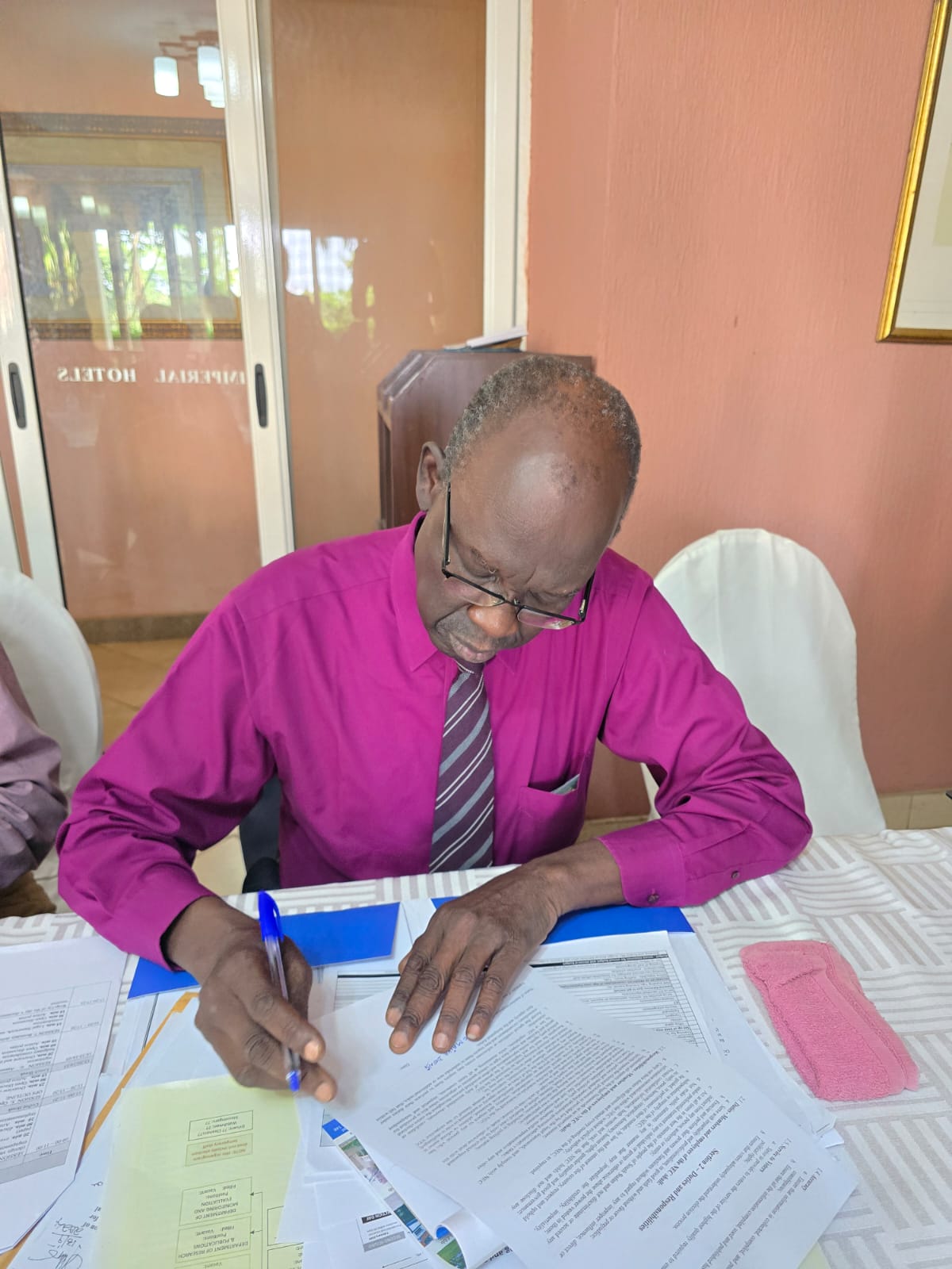 NEC Commissioners Sign Code of Conduct - National Elections Commission ...