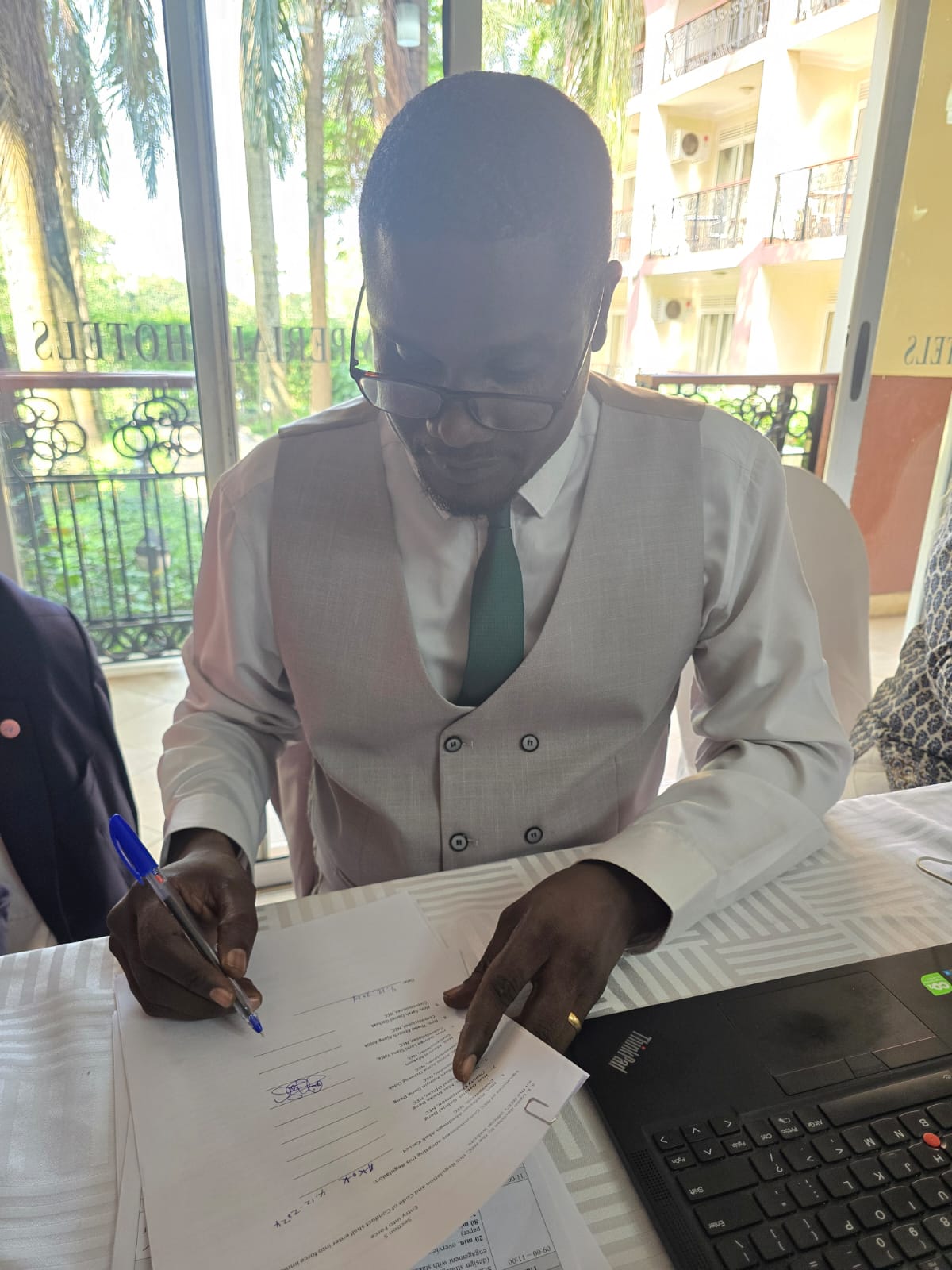 NEC Commissioners Sign Code of Conduct - National Elections Commission ...