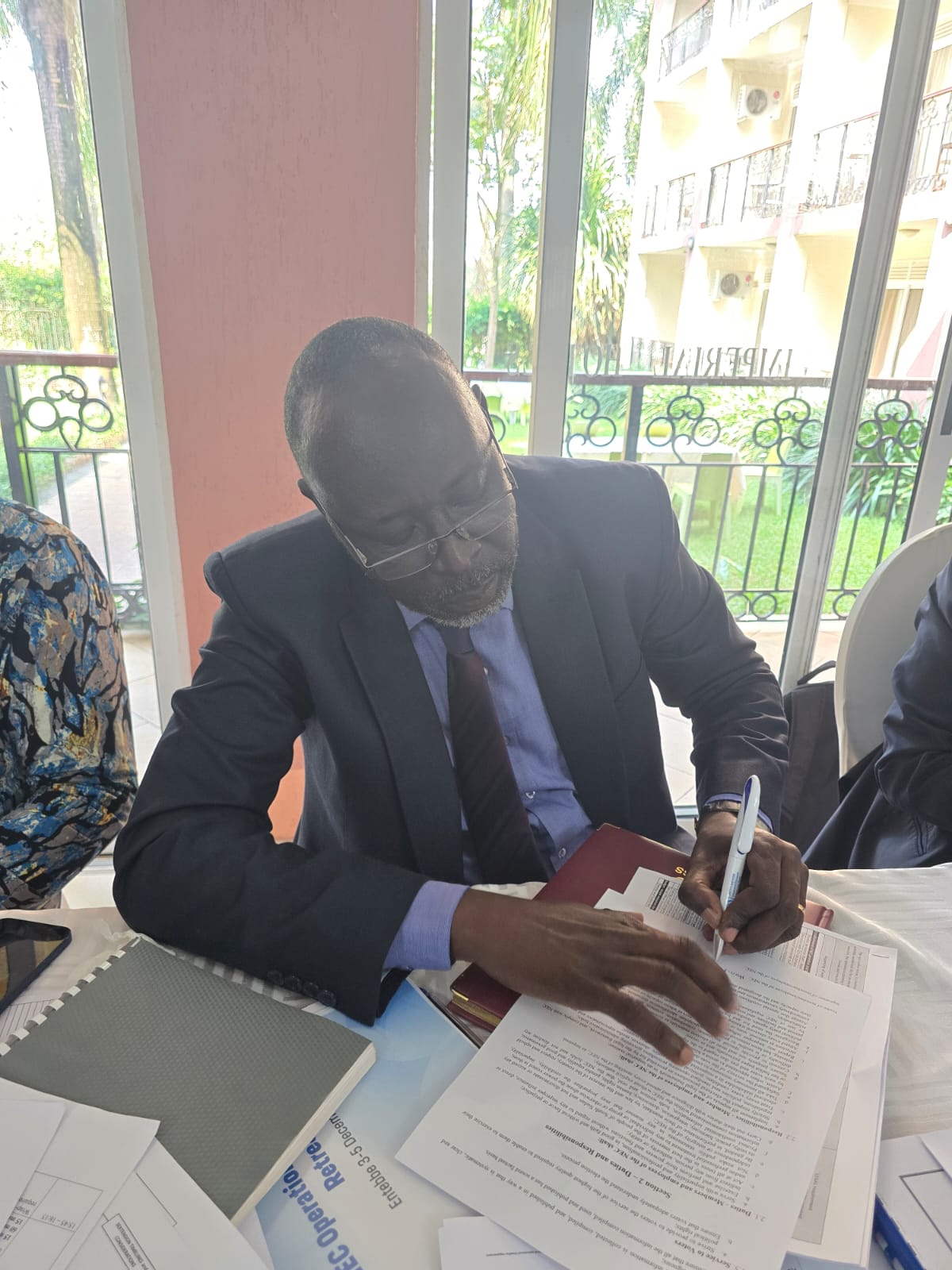 NEC Commissioners Sign Code of Conduct - National Elections Commission ...